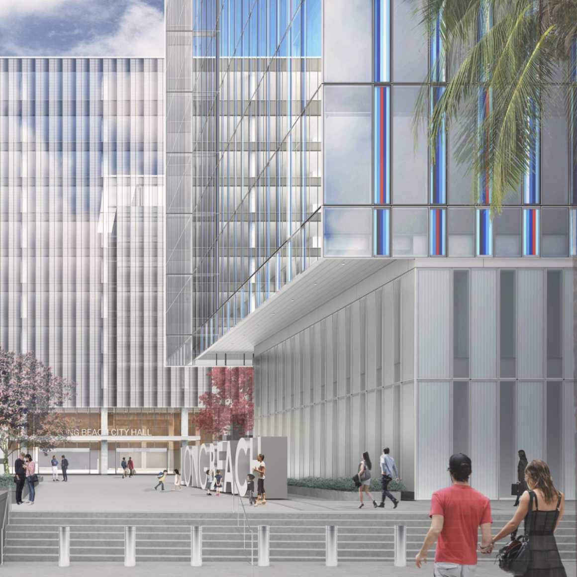 | Plenary New Long Beach City Hall and Port Administration buildings ...