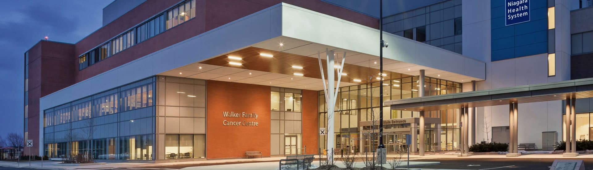 NHS Health Care Complex and Walker Family Cancer Centre | Canada ...